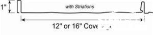 Metal Roofing Panel Profiles | Low Rib and High Rib R-Panels